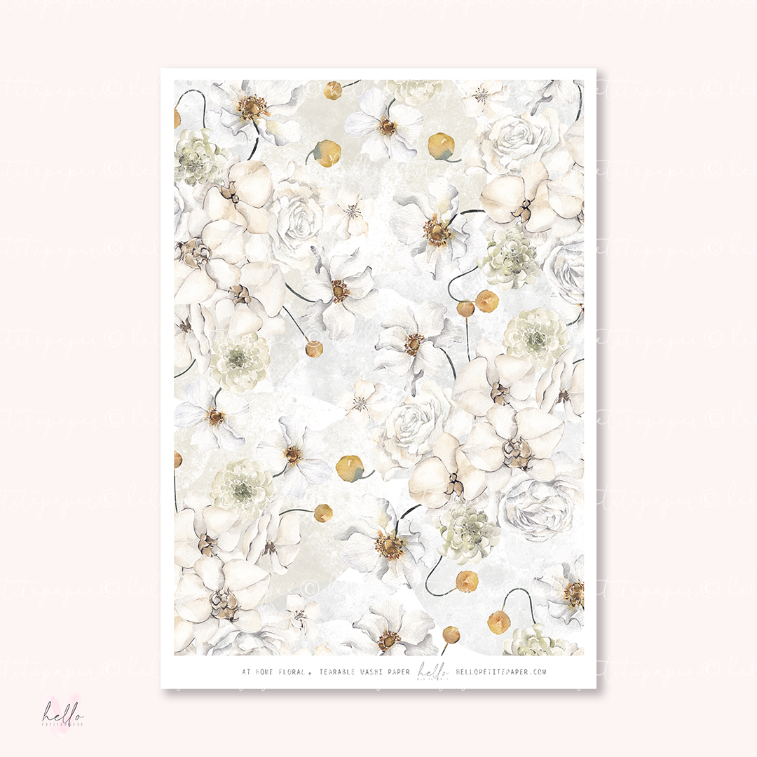 Washi paper - tearable washi sheet (select your design) – Hello Petite ...
