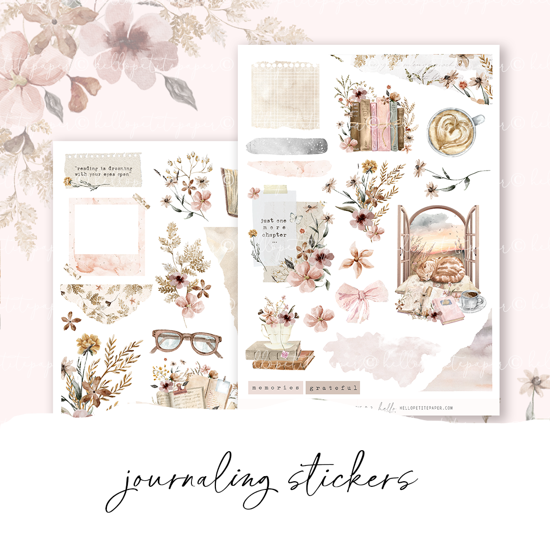 Journaling stickers – Hello Petite Paper | planner stickers