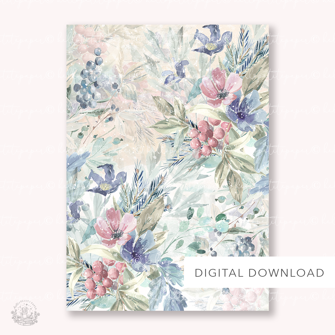 DIGITAL DOWNLOAD - Artic Stories Vellum – Hello Petite Paper | planner ...