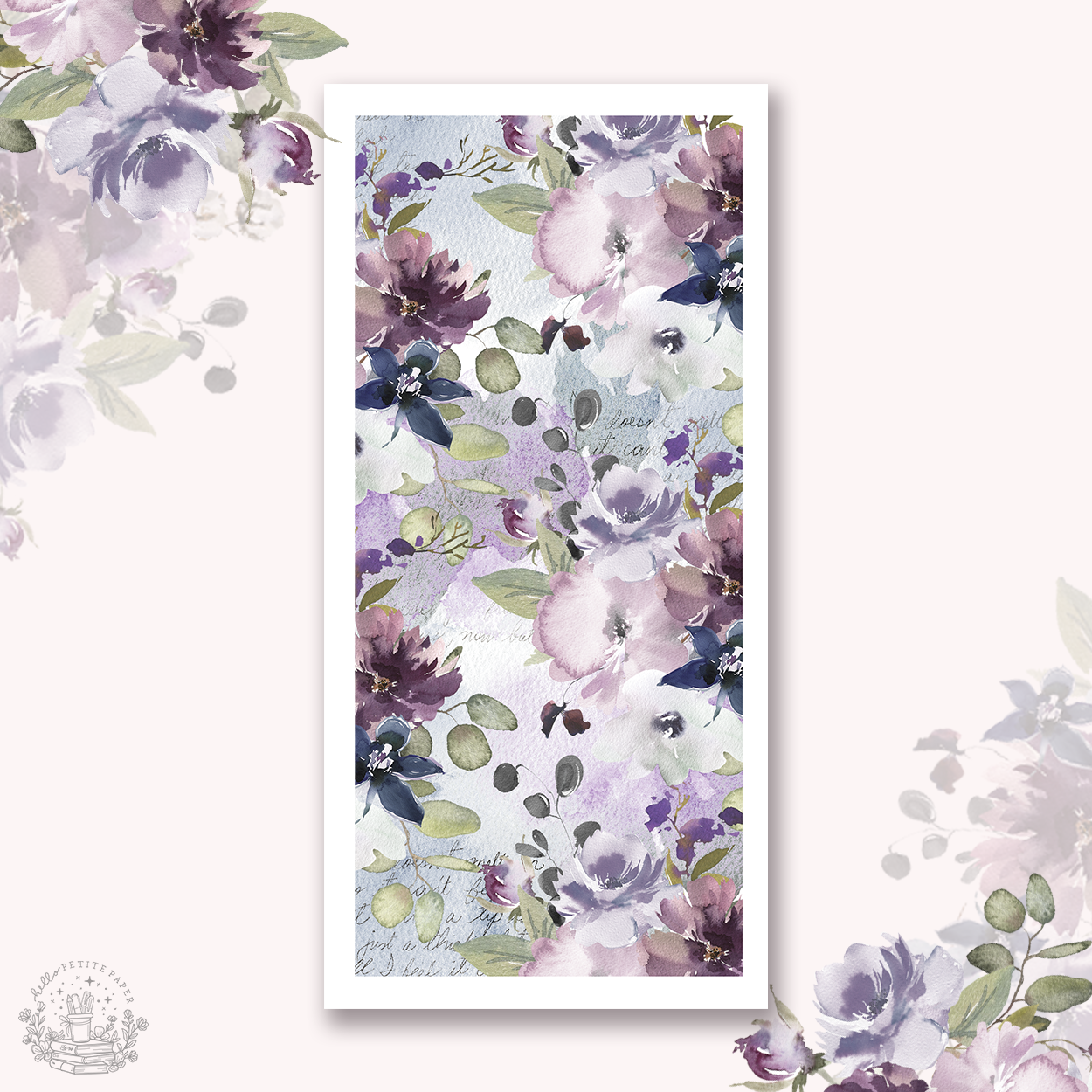By the moonlight - tearable washi sticker sheet – Hello Petite Paper ...
