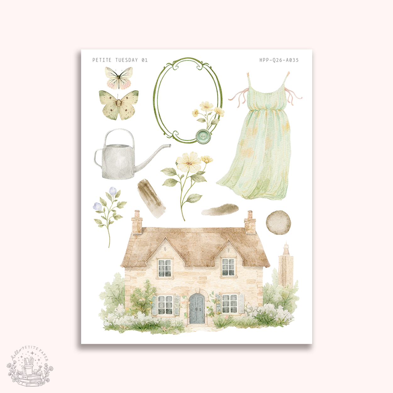 Petite Tuesday - Mini deco sticker collection (US01) – Hello Petite ...