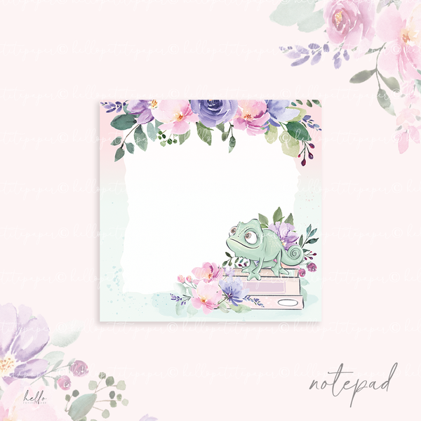 Square Notepad - Rapunzel – Hello Petite Paper