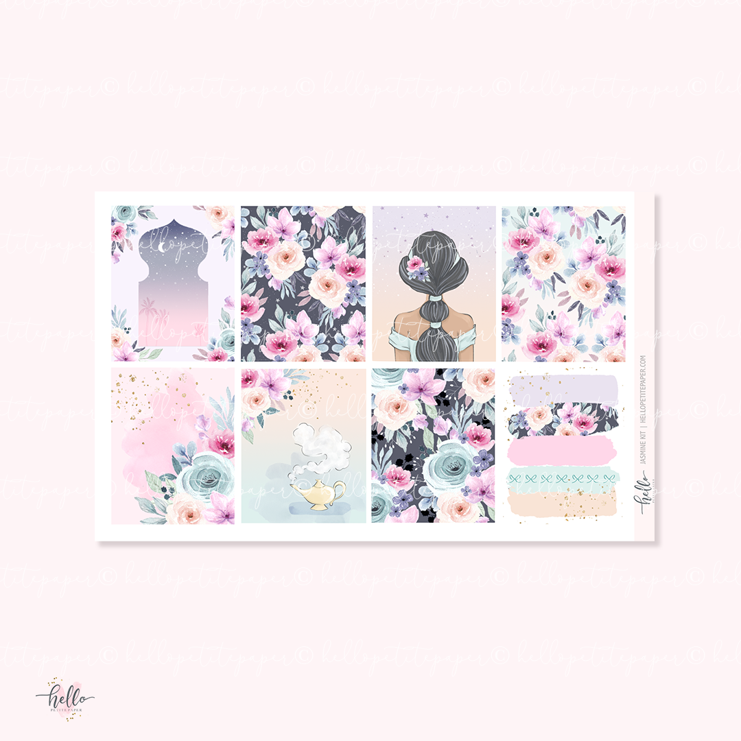Jasmine - sticker kit – Hello Petite Paper | planner stickers